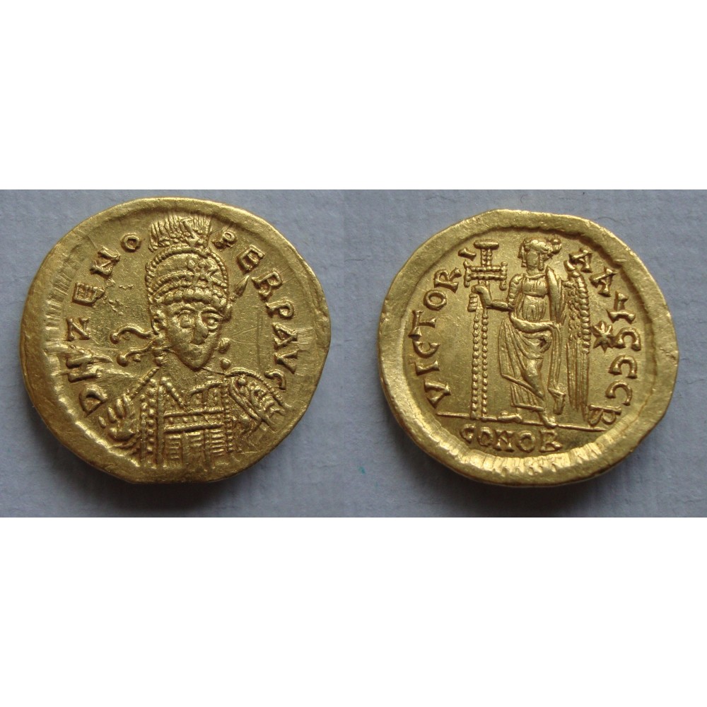 ZENO - SOLIDUS GOUD! (F2265) - solidus victoria | RomanCoinShop.com