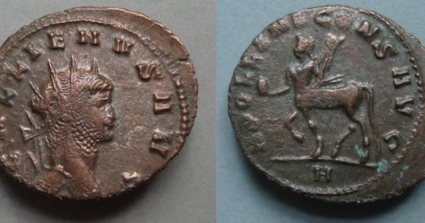 Gallienus - CENTAUR with globe! (JUN2071) - centaur with globe and ...