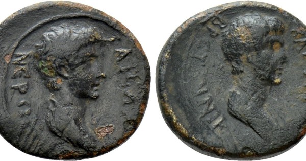 Britannicus - with NERO very rare (AU2088) - Nero and Britannicus ...