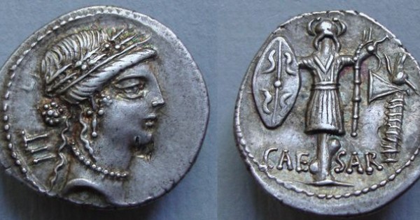 JULIUS CAESAR - CLEMENTIA EF! (JUL2020) - clementia | RomanCoinShop.com