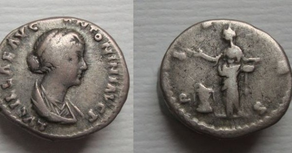 Lucilla - denarius Pietas RARE (JUL2173) - Pietas denarius ...