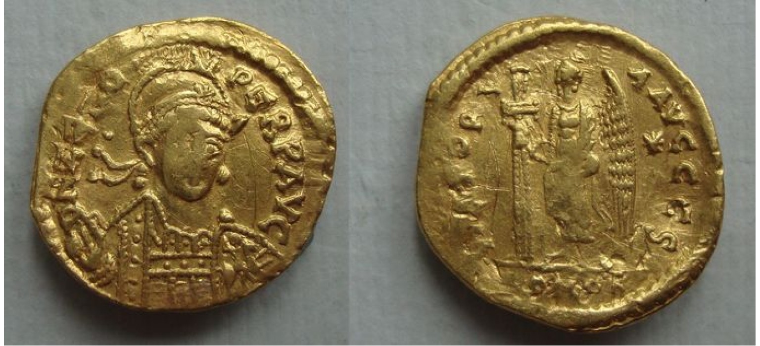 ZENO - SOLIDUS GOLD! (S2111) - solidus victoria | RomanCoinShop.com
