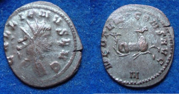 Gallienus - Hippocamp (N1912) - Hippocamp to the right | RomanCoinShop.com