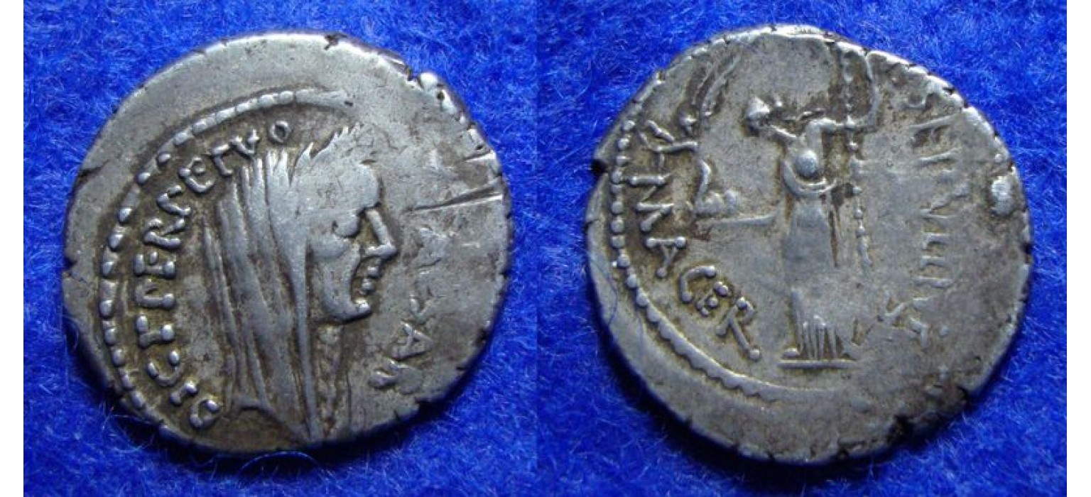 Julius Caesar - denarius with portrait of Caesar rare! (D1960) - Venus ...