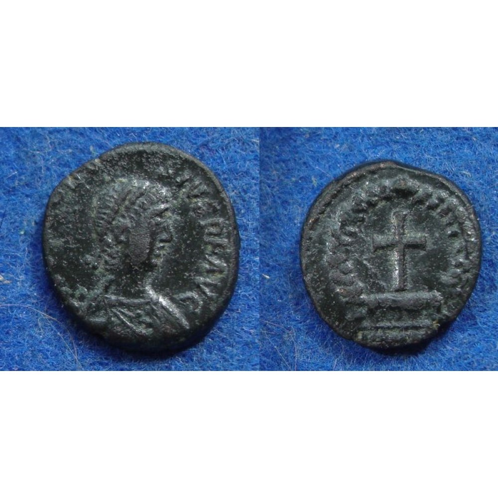 Theodosius II - Cross RARE! (AP1954) - Cross | RomanCoinShop.com