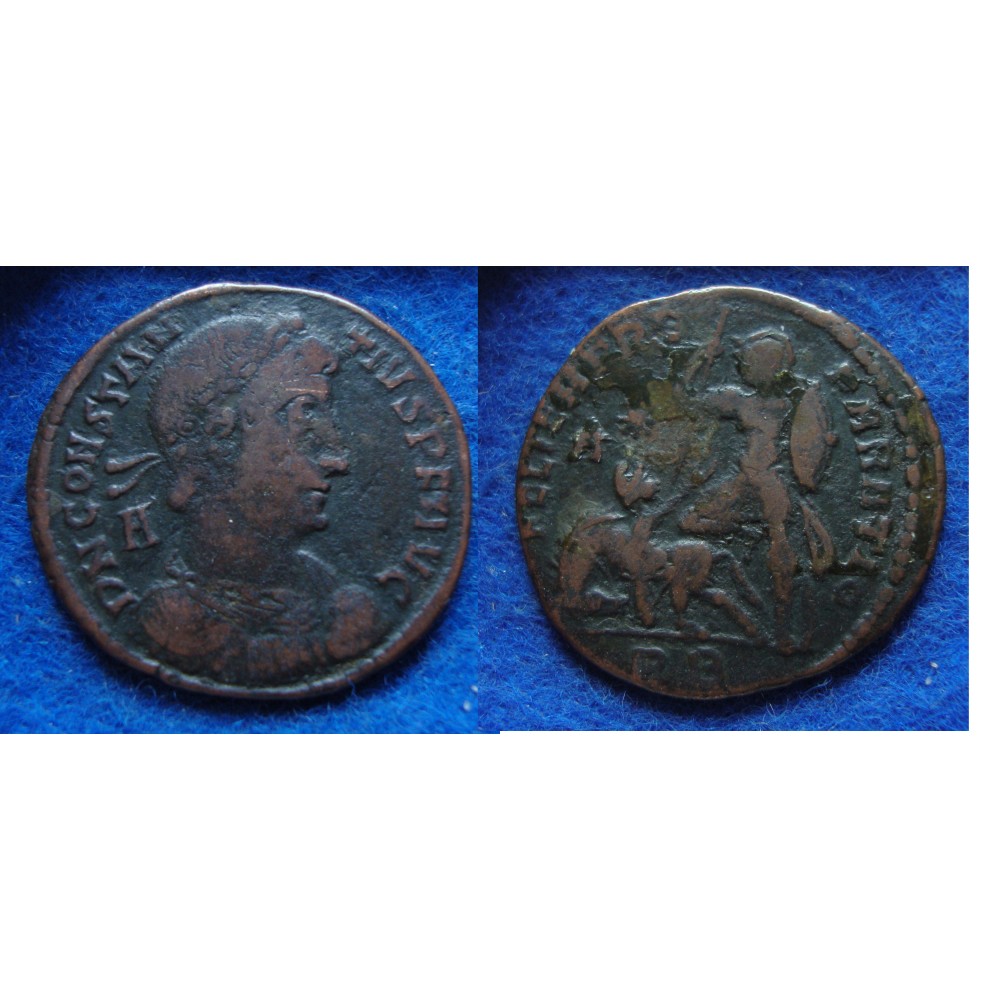 Constantius II - fallen horseman, ROME RARE (AU1908) - Fel Temp Rome RB ...