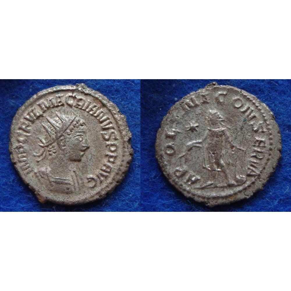 Macrianus - rare emperor APOLLINI (ME1935) - apollini conserva ...