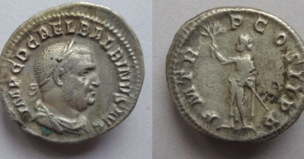 Balbinus - Denarius Rare Emperor (JA2130) - Genius P M TR - P COS II P ...