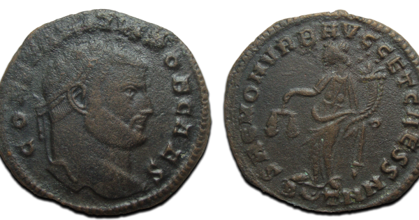 Constantius Chlorus - Moneta Rome (AP2569) - Moneta SAC MON VRB ...