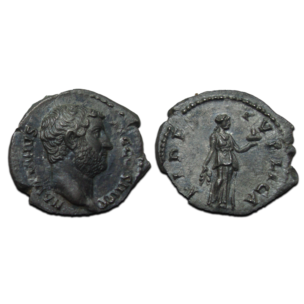 Hadrian - denarius FIDES PVBLICA extremely fine (AU2471) - denarius ...