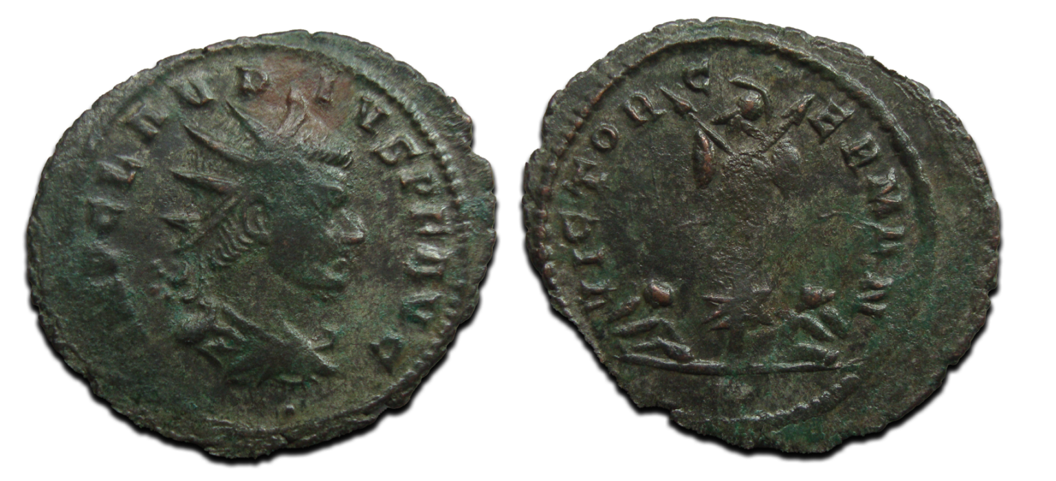 Claudius II - Victory over the Germans RARE (AU2493) - Victor german ...