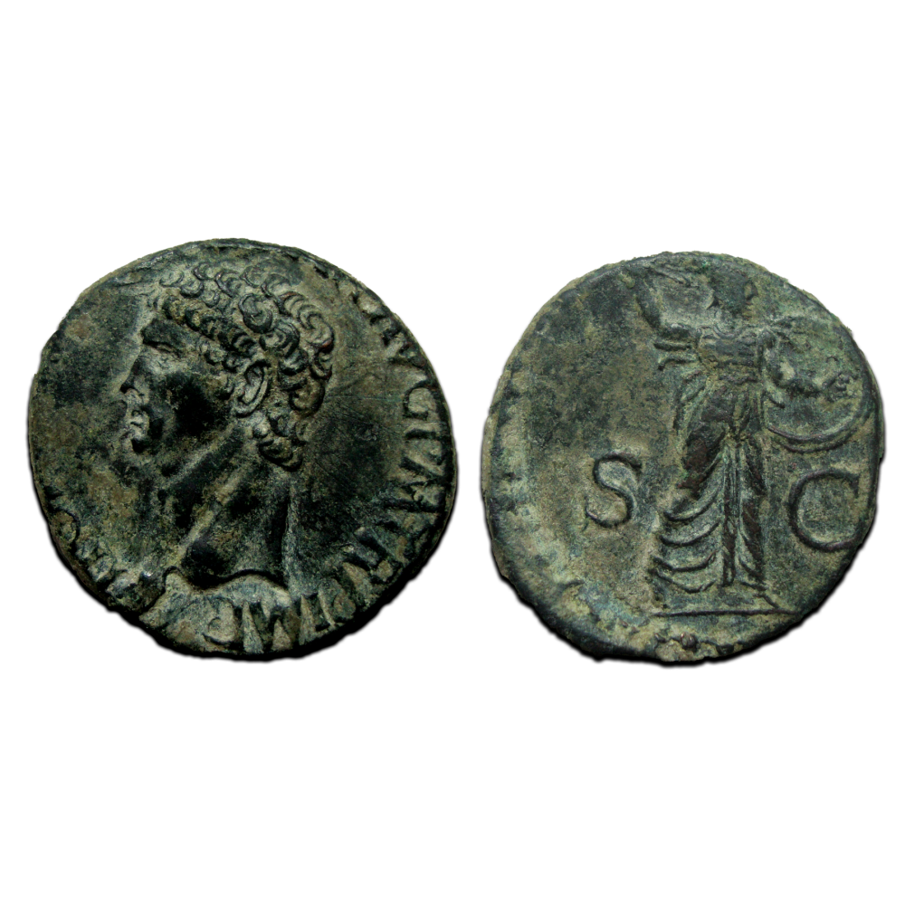 Claudius AS - Minerva (JA24117) - Minerva ric 100 TI CLAVDIVS CAESAR ...
