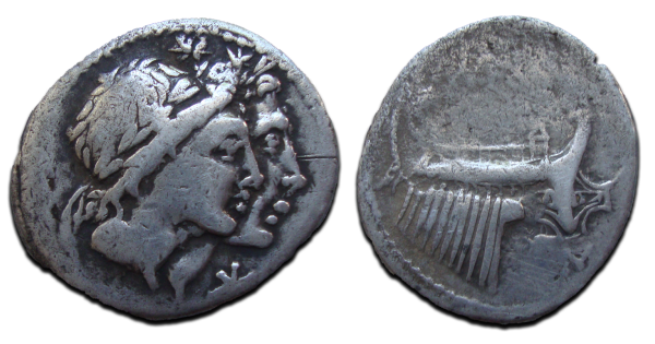 Romeinse Republiek - Mn. Fonteius Galei 108 v. Chr. (AU25116) - Mn ...