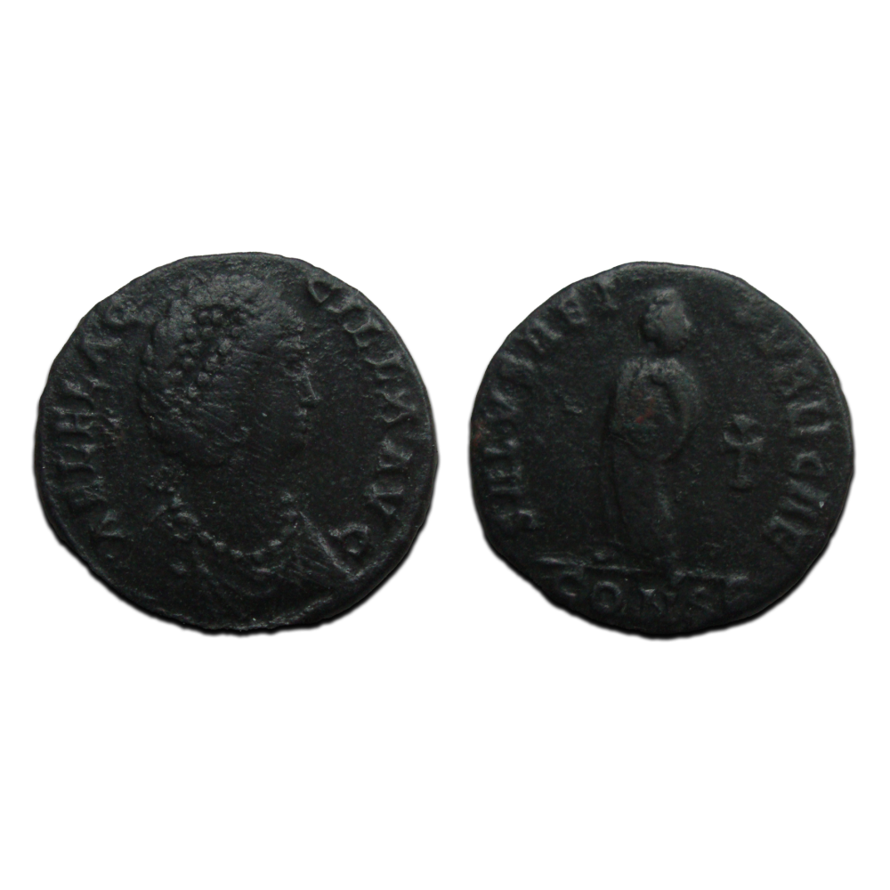 AELIA FLACCILLA - SALUS RARE (D2488) - Salus AE2 constantinopel CONSE ...
