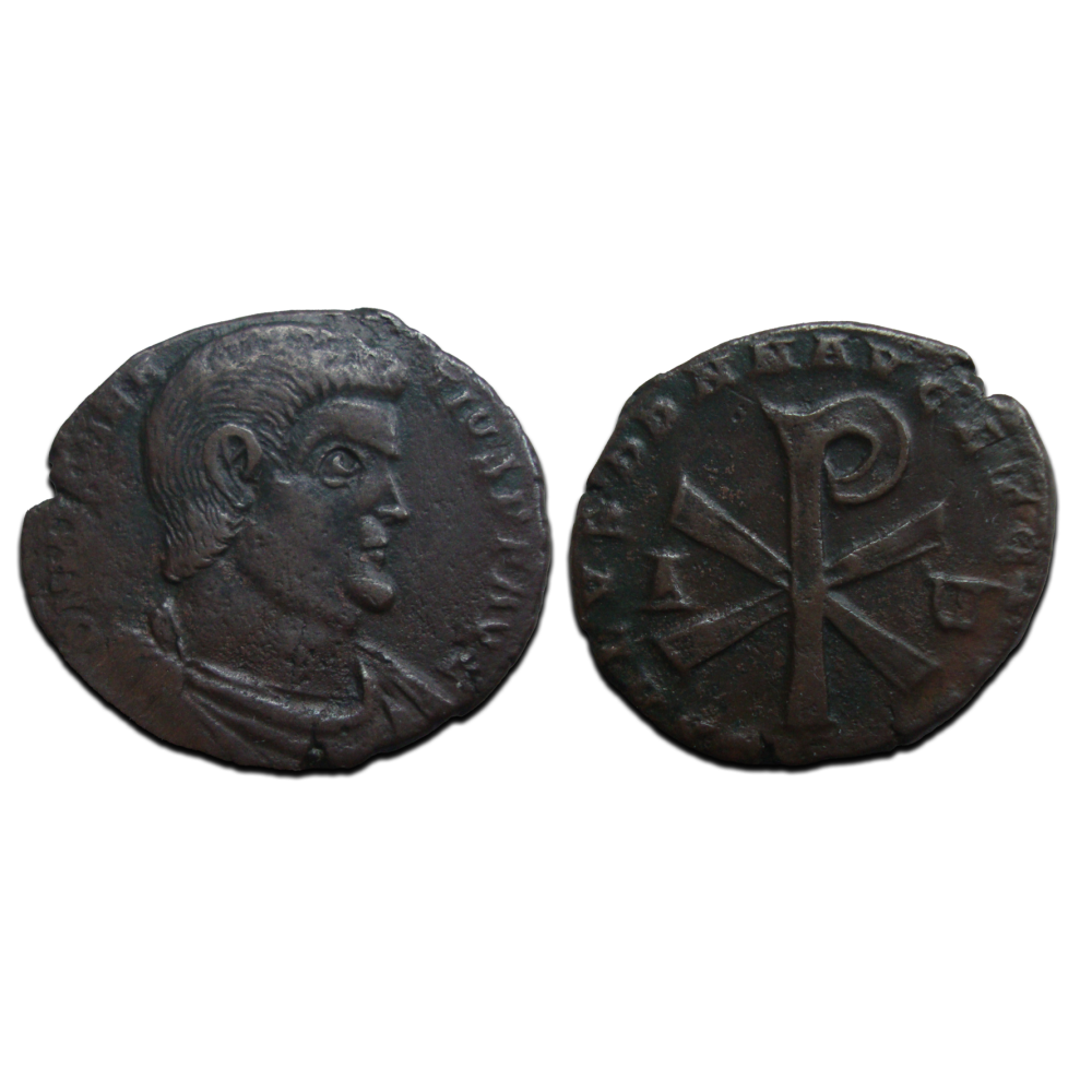 Magnentius - CHRISTOGRAM! rare (JUN2376) - Christogram TRIER ...