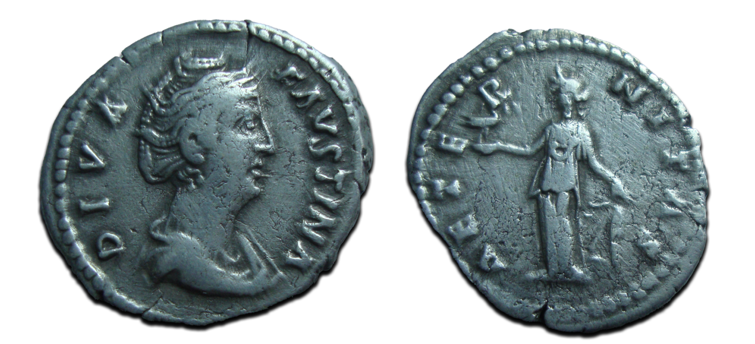 Faustina I - Diva Faustina AETERNITAS met fenix (F2520) - aeternitas ...