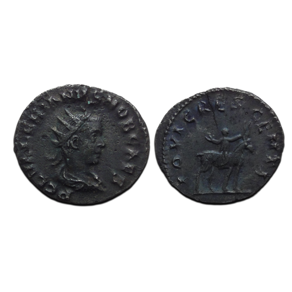Valerian II - Jupiter on a goat (F2692) - IOVI CRESCENTI P C L ...