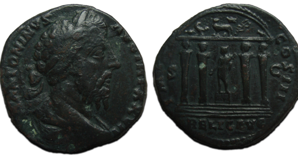 Marcus Aurelius - Sestertius rain miracle! (JA2590) - Mercury ...