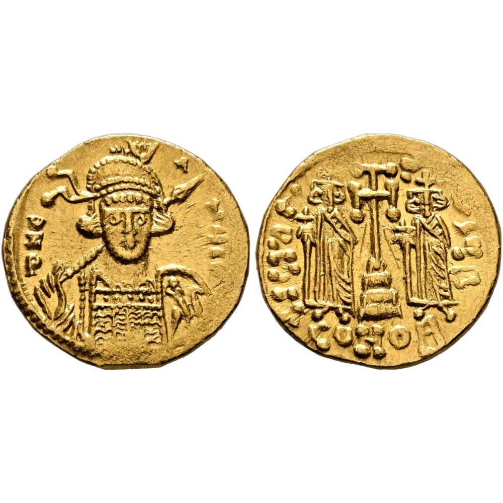 Constans IV - Gold solidus (JA26112) - Constans IV solidus ...