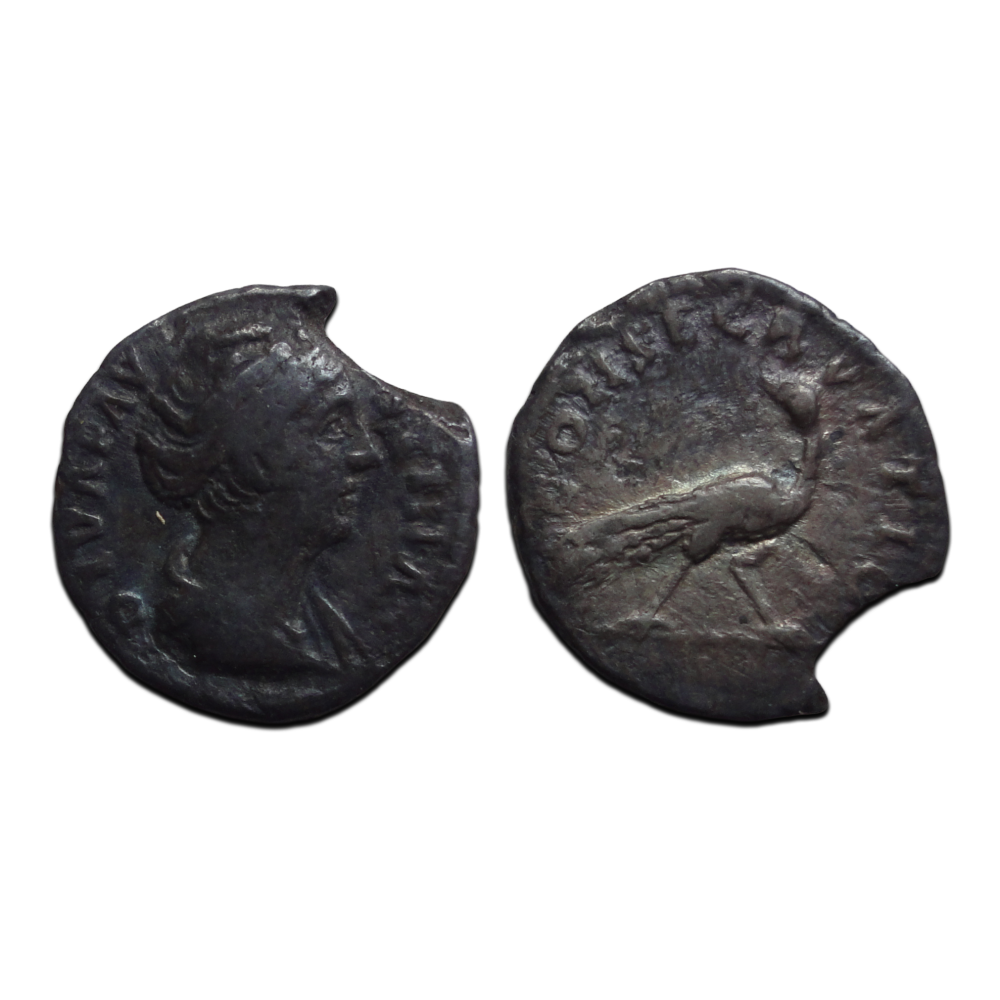 Faustina I - Consecratio peacock RARE (JA26126) - consecratio peacock ...