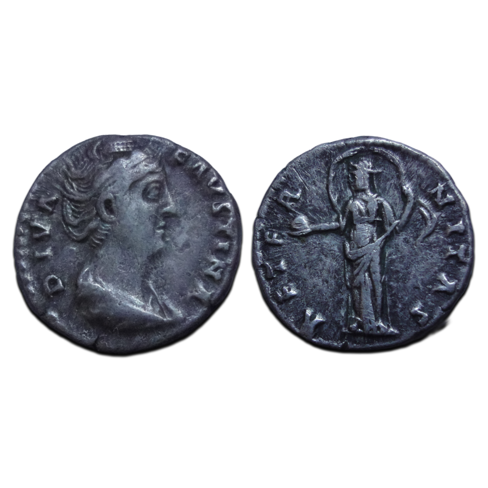 Faustina I - denarius AETERNITAS (JA2623) - denarius aeternitas ...
