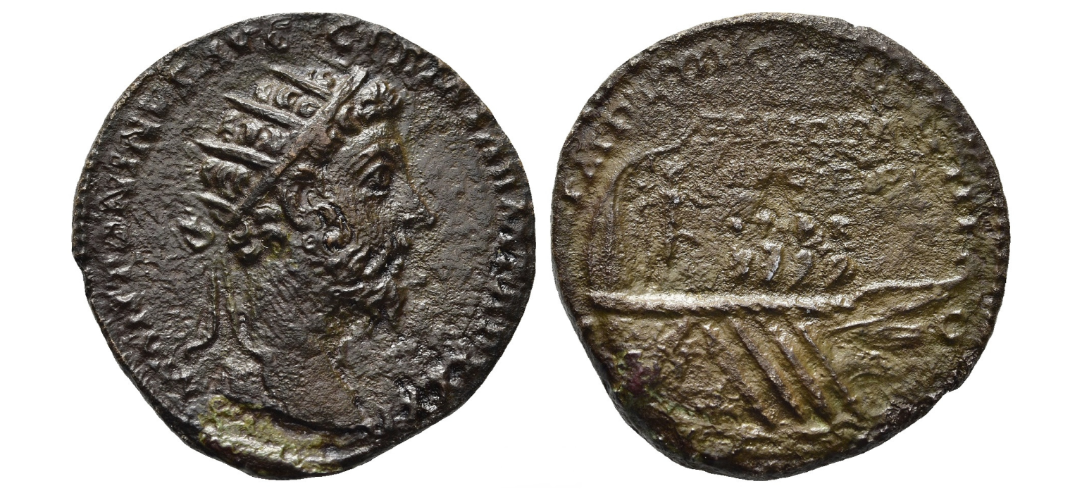 Marcus Aurelius - Dupondius Galley (JA2664) - Galley dupondius ...