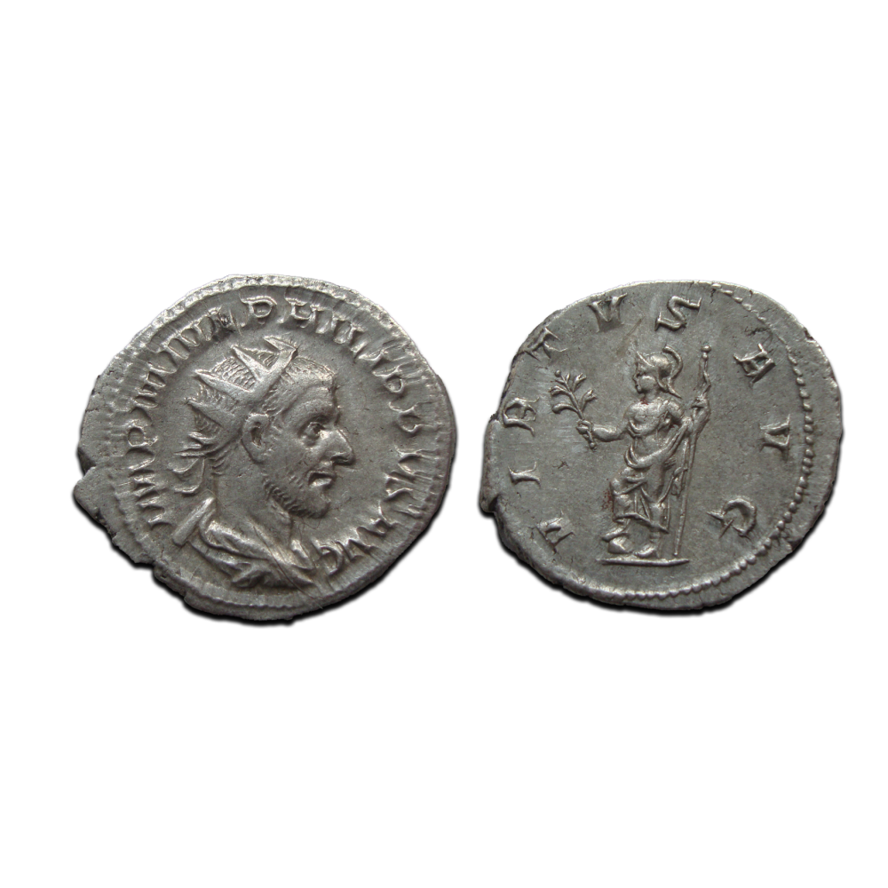Philip I - VIRTVS extremely fine! (JUL2546) - Virtus standing ...