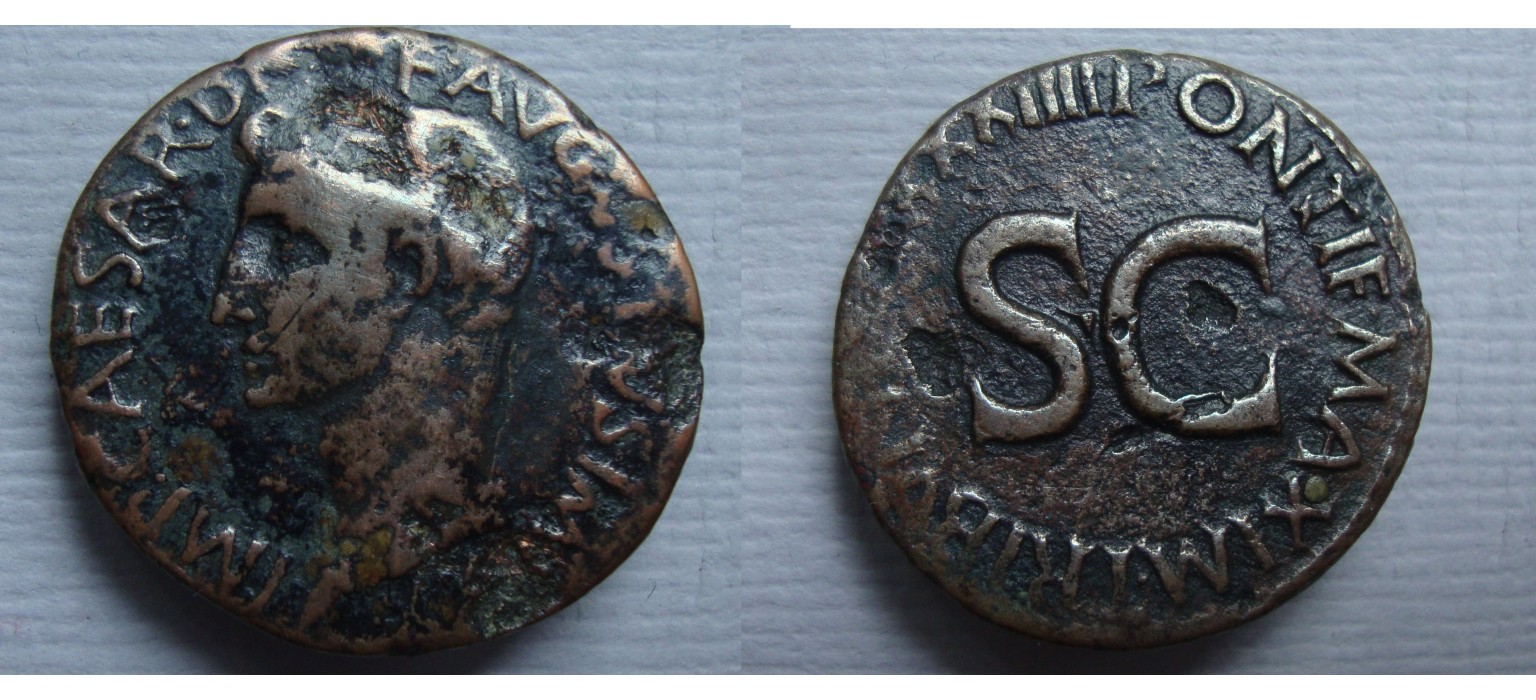 Augustus - As (JUN2242) - SC IMP CAESAR DIVI F AVGVSTVS IMP XX ric 471 ...