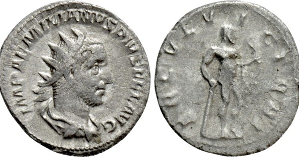 AEMILIAN - HERCULES rare emperor! (JuN2280) - ercul victori | RomanCoinShop.com