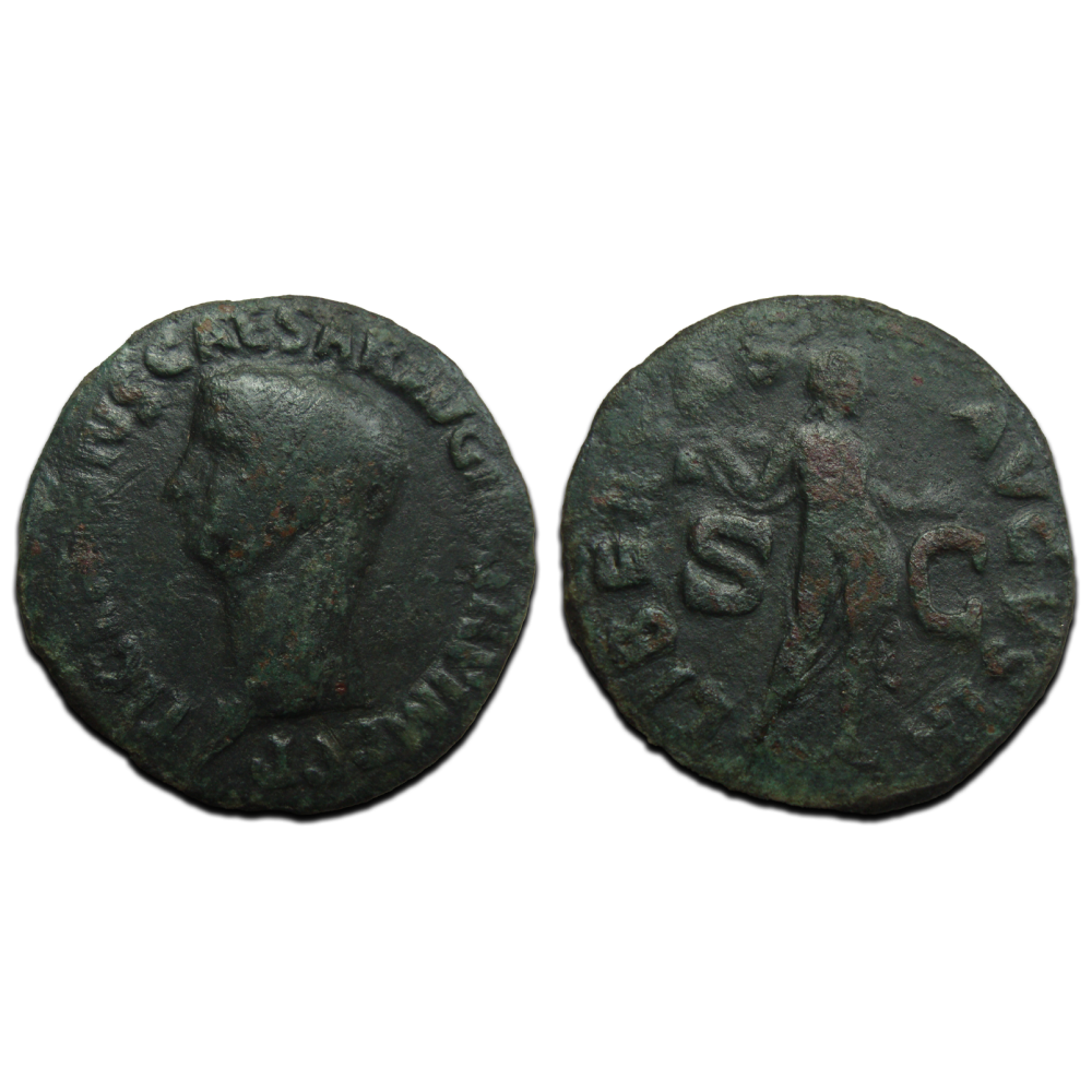 Claudius AS - Libertas Avgvsta (JUN2485) - Libertas Avgvsta IMP ric 97 ...