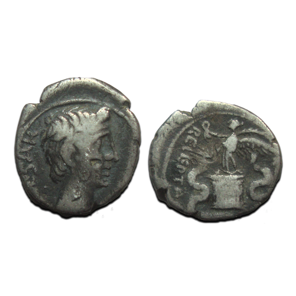 Augustus - quinarius ASIA RECEPTA (JUN25130) - quinarius Asia recepta ...