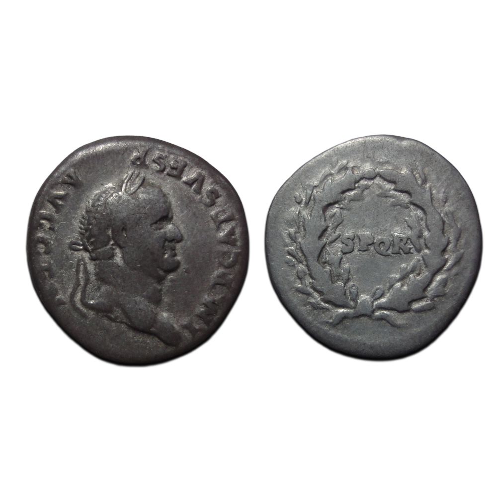 Vespasian - SPQR (JUN2643) - SPQR denarius | RomanCoinShop.com
