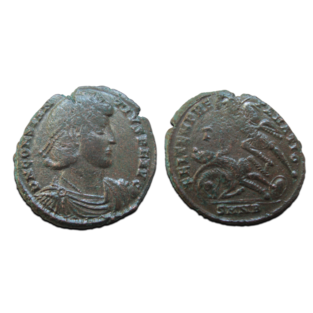 Constantius II - fallen horseman, Nicomedia (MA25122) - Fel Temp ...