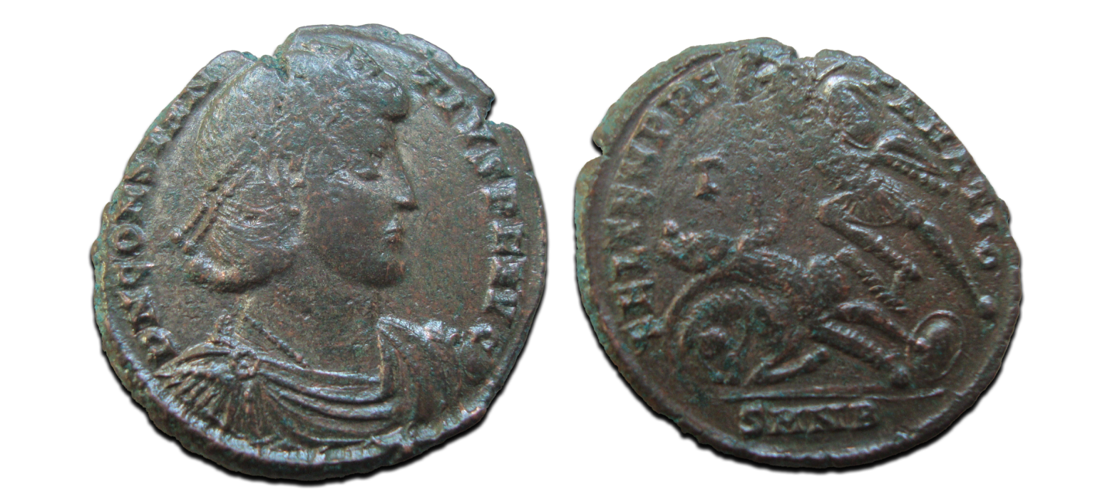 Constantius II - fallen horseman, Nicomedia (MA25122) - Fel Temp ...