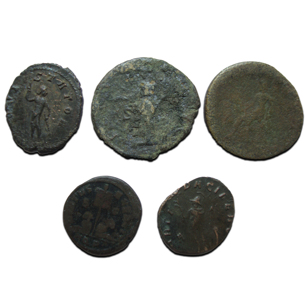 5 roman coins (MA2599) - 5 roman coins | RomanCoinShop.com