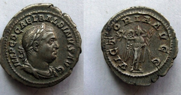 Balbinus - Denarius Rare Emperor (JA2130) - Genius P M TR - P COS II P ...