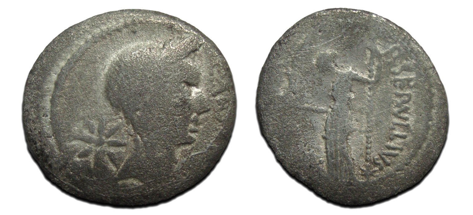 Julius Caesar - denarius with portrait of Caesar rare! (ME2474) - Venus ...