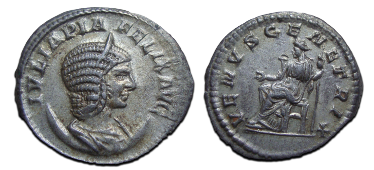 Julia Domna - VENUS GENETRIX antoninian scarce! (N2515) - VENVS ...