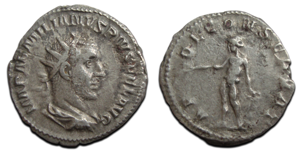 AEMILIAN - rare emperor Apollo! (N2599) - APOL CONSERVAT ...