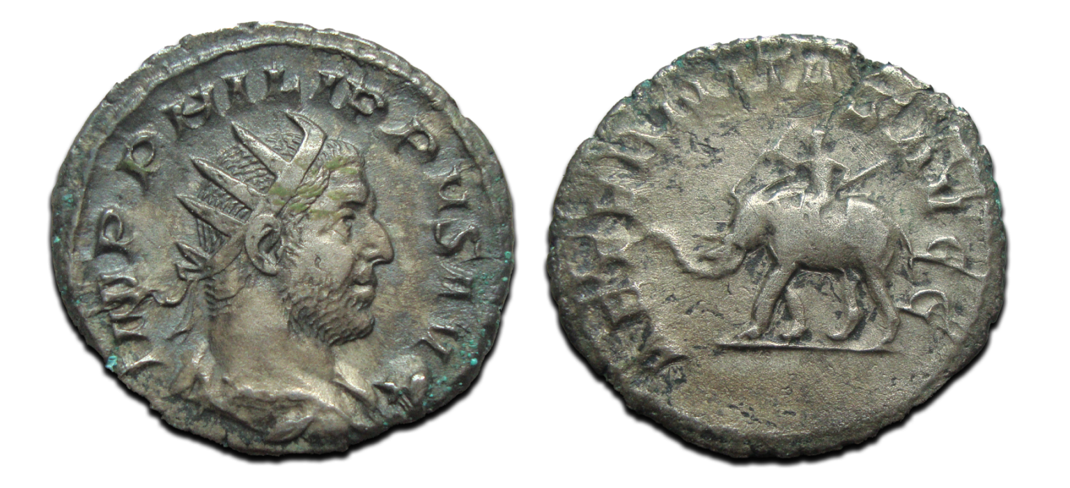 Philip I - 1000 year ROME Mahout with elephant! (O2592) - Elphant with ...