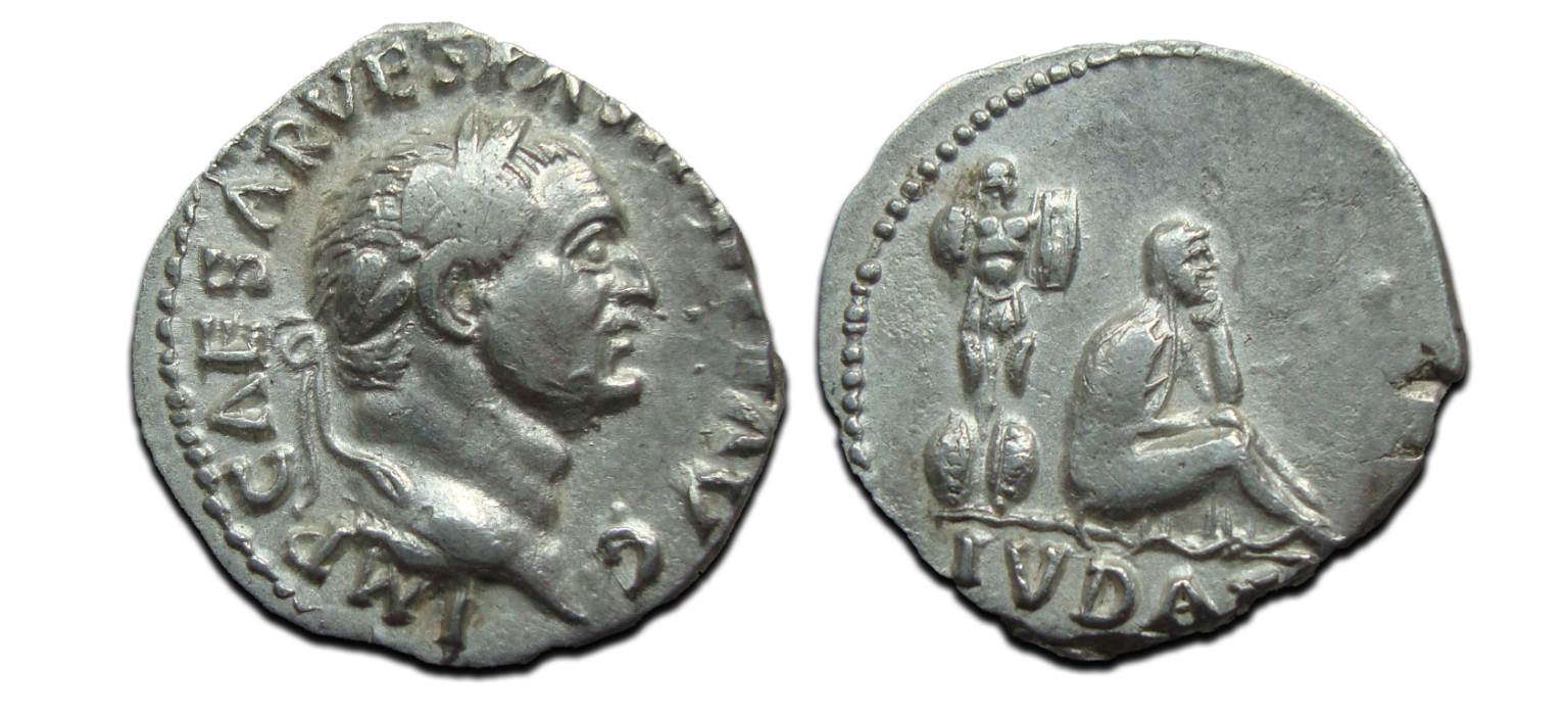 Vespasian - denarius Judaea iconic coin (S25139) - Judaea capta ...