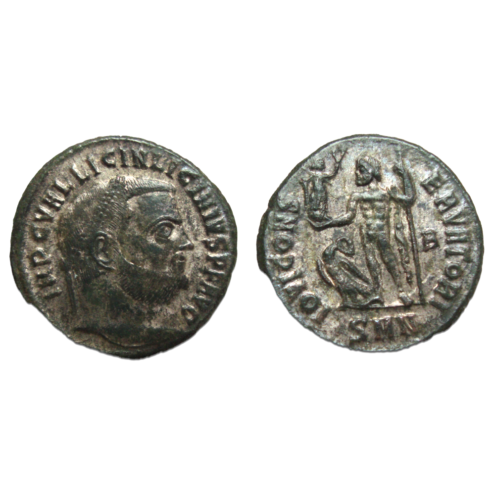 Licinius - Jupiter Nicomedia silvered and rare R3! (D2279) - IOVI ...