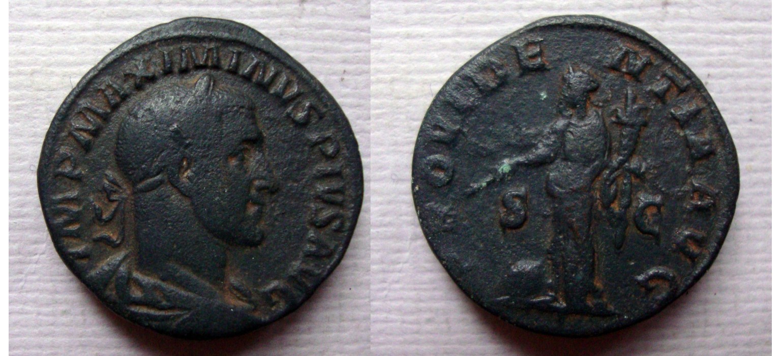 Maximinus I - PROVIDENTIA sestertius (N2227) - PROVIDENTIA sestertius | RomanCoinShop.com