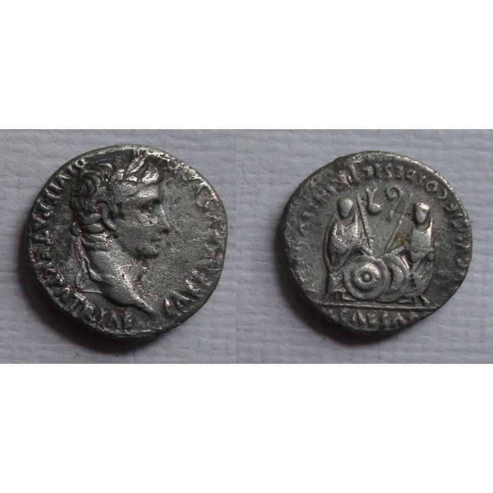 Augustus - denarius Caius en Lucius (O2274) - Caius en Lucius denarius ...