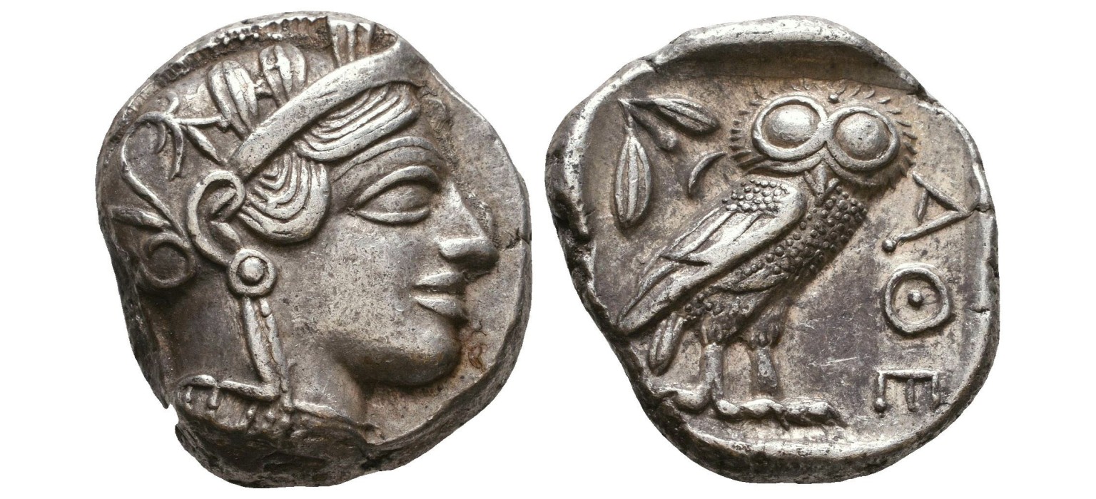 ATHENIAN OWL Greek Tetradrachm (S2247) - Tetradrachm athenian owl ...