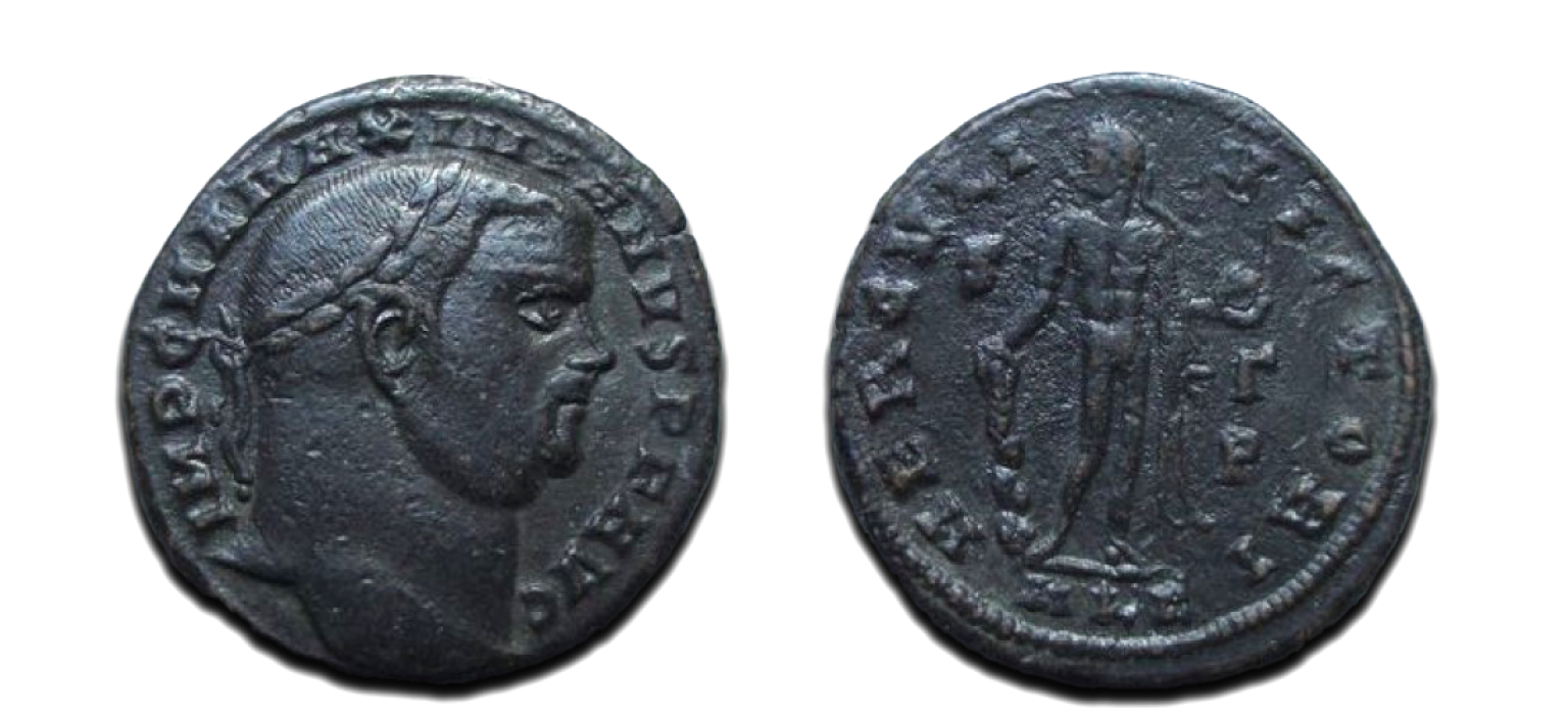 Maximianus - Antoninianus Hercules with apple! RARE (AP2111) - HERCVLI ...
