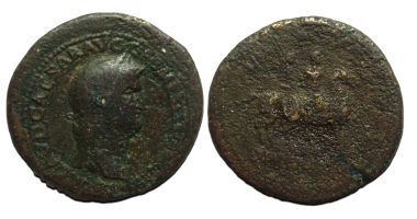 Galba - Sestertius AVGVSTA Livia extremely rare! (AP2352) - Sestertius ...