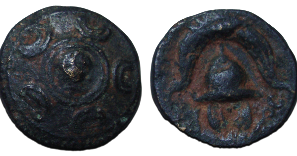 GREEK COINS - Philip III shield and helmet (AU23118) - Phillip III ...