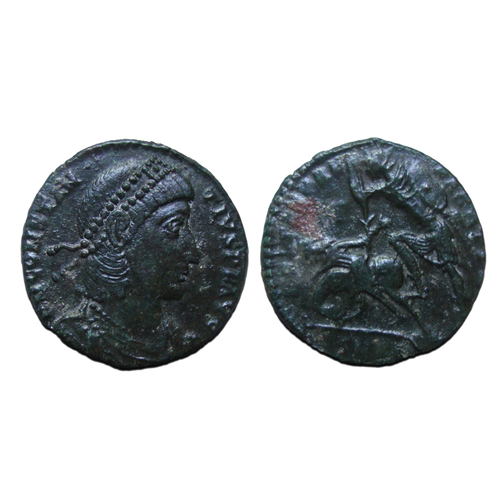 Constantius II - fallen horseman (AU23120) - Fel Temp cyzicus SMKdelta ...