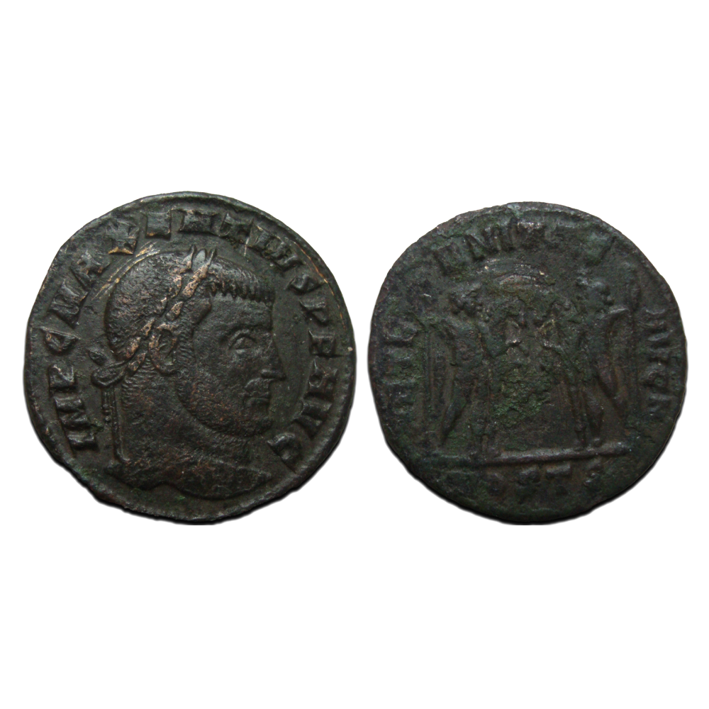 Maxentius - Castor and Pollux MOSTT (D23136) - Castor en Polux mostS ...